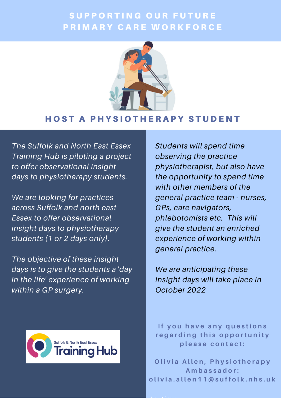 First Contact Practitioner – Musculoskeletal (MSK) Physiotherapist ...